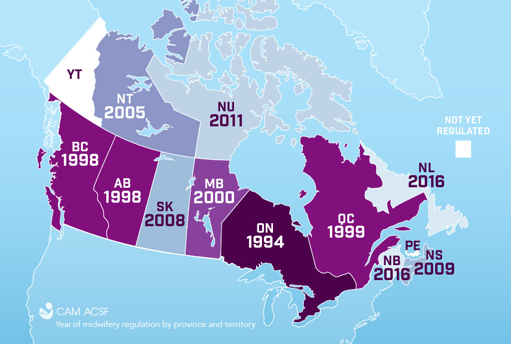 Year of Midwifery Regulation - Canadian Association of Midwives