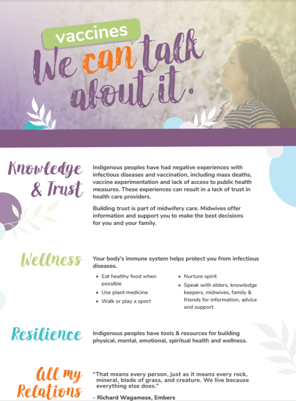 Posters and Handouts - Canadian Association of Midwives